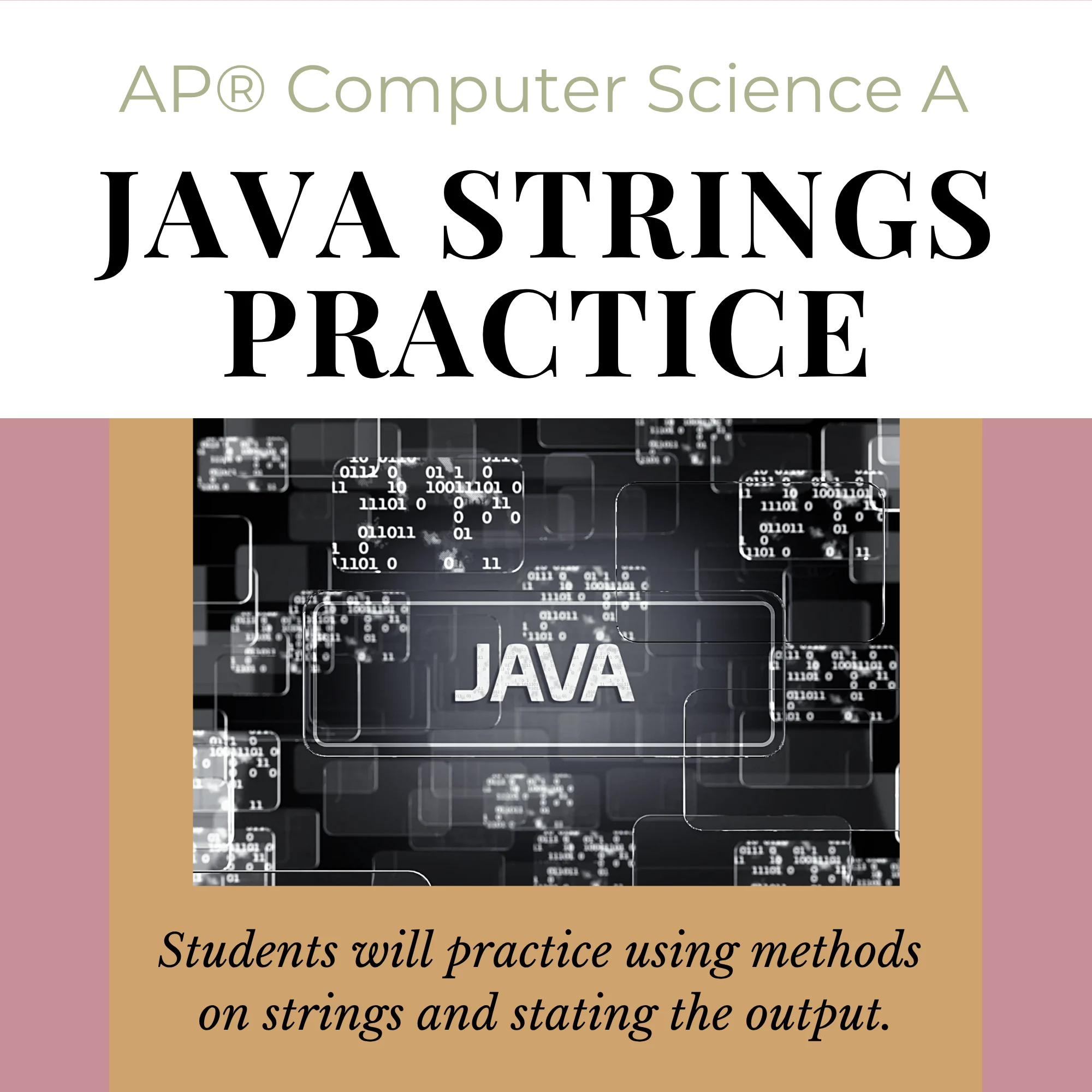 AP® Computer Science A: Mastering Java String Methods